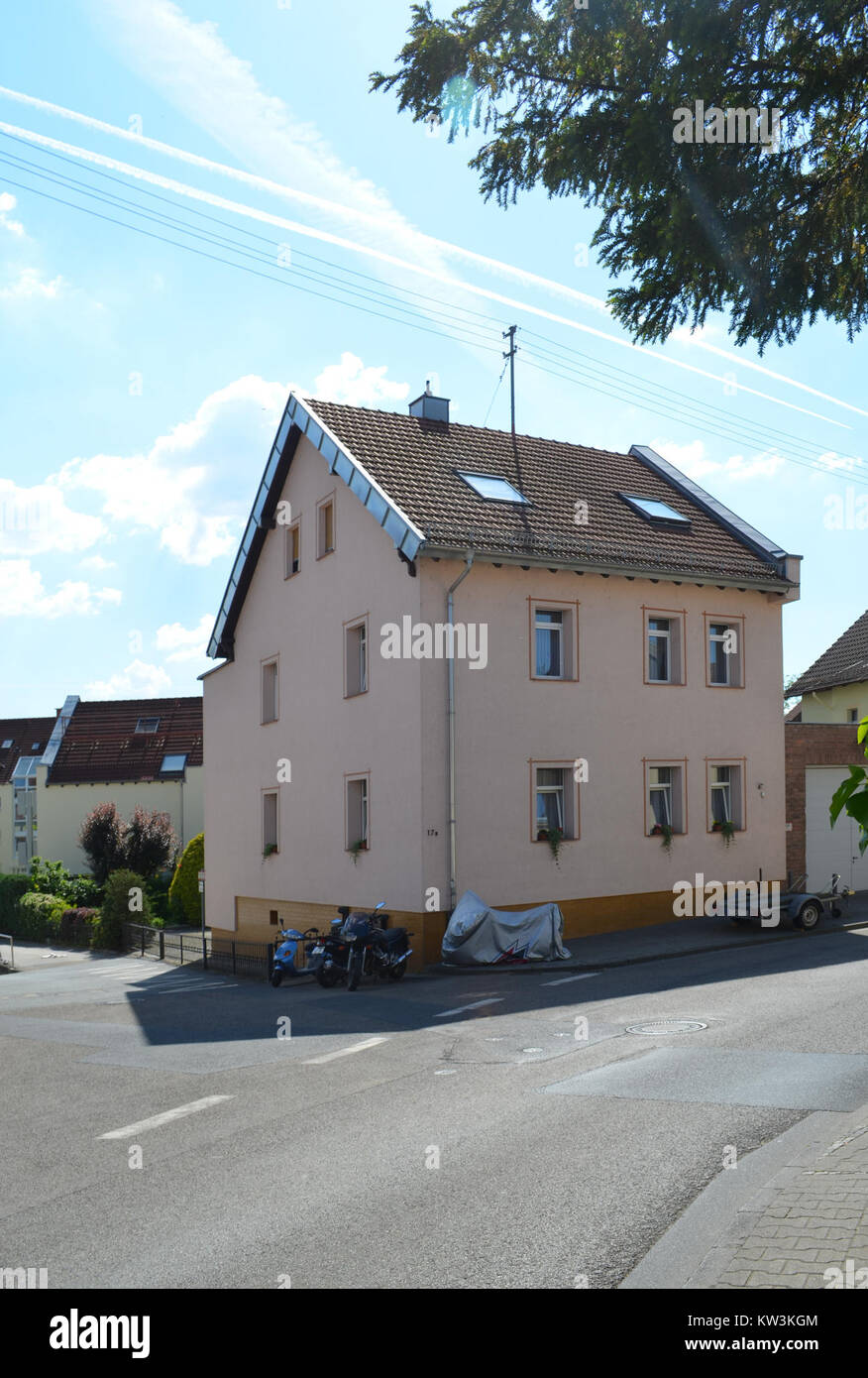 Am Burghof 17a in Bonames, Germany, is a residential address located in ...