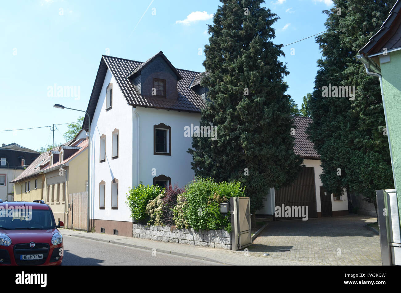 Bonames, Am Burghof 14 is a location in Germany, likely referencing a ...