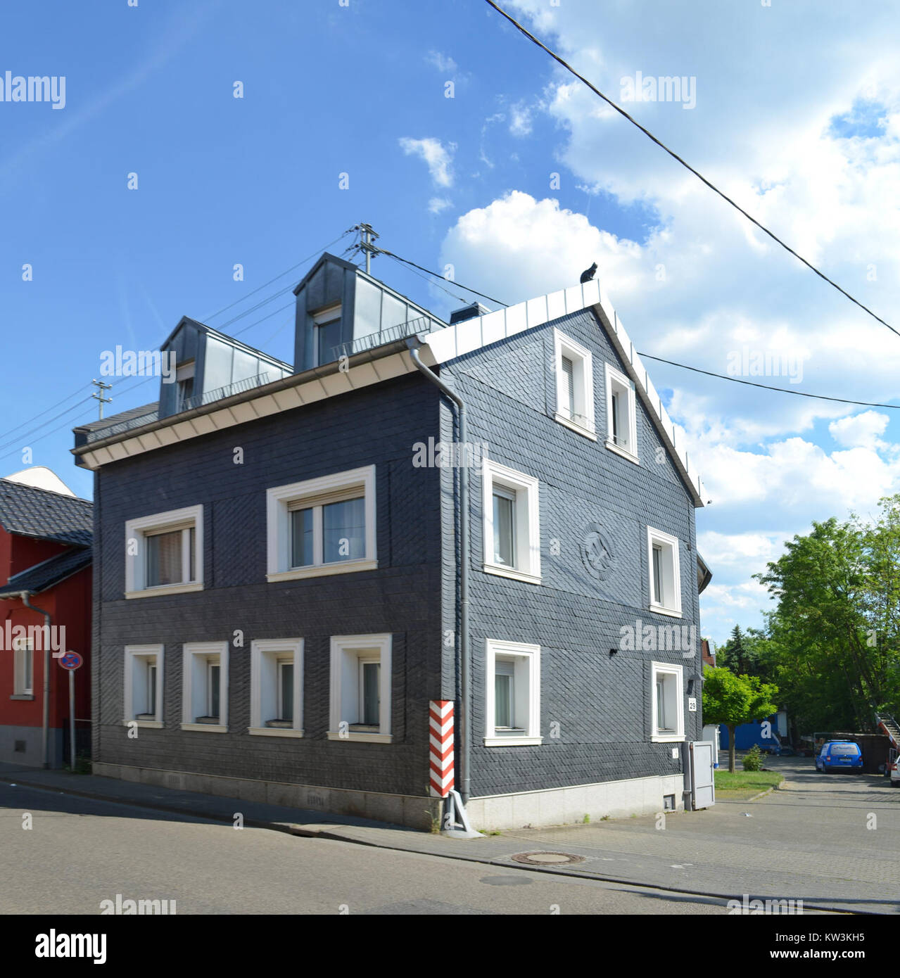 Bonames is a locality in Germany. The address Am Burghof 29 refers to a ...