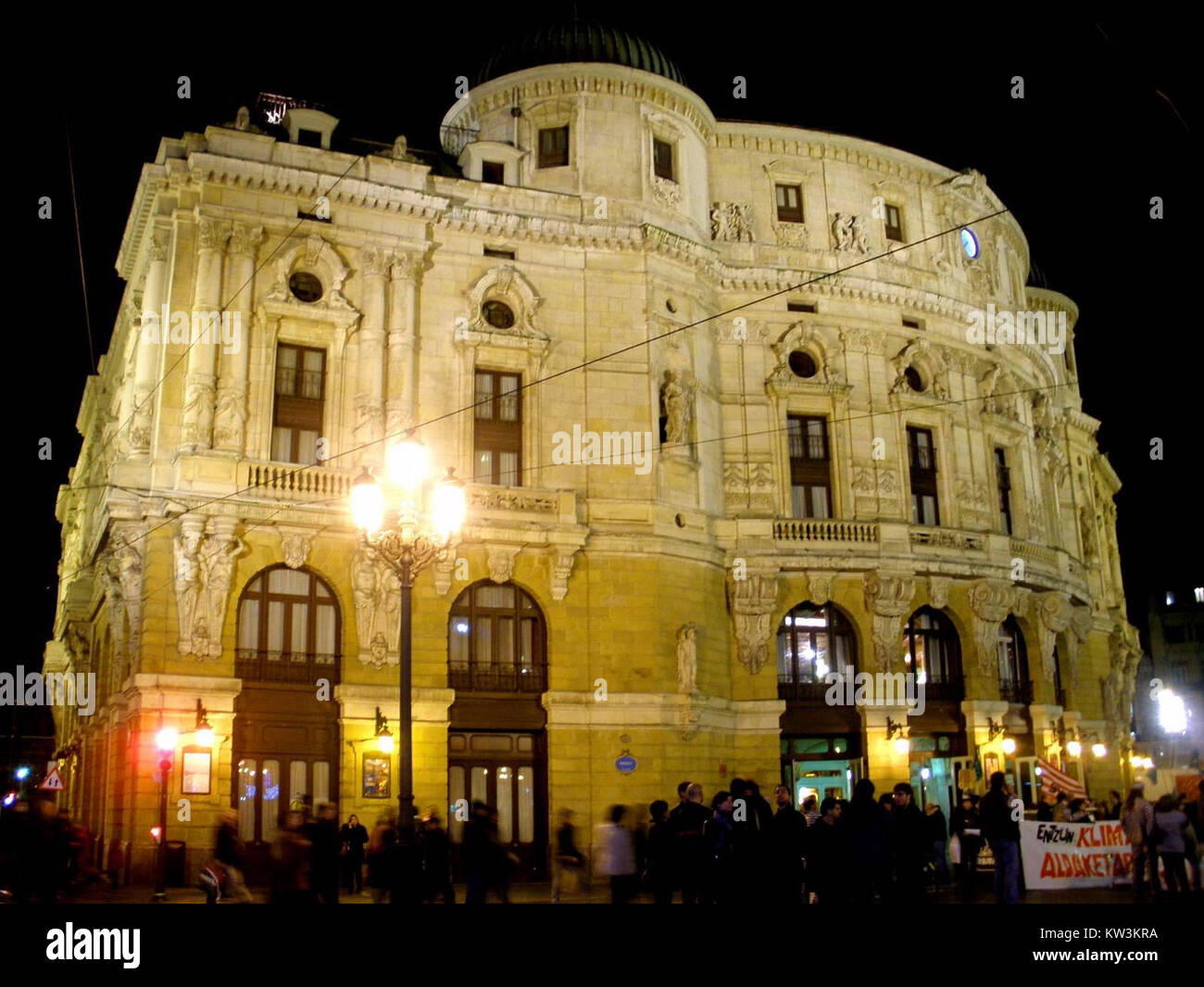 Teatro Arriaga in Bilbao is a prominent opera house, known for its ...