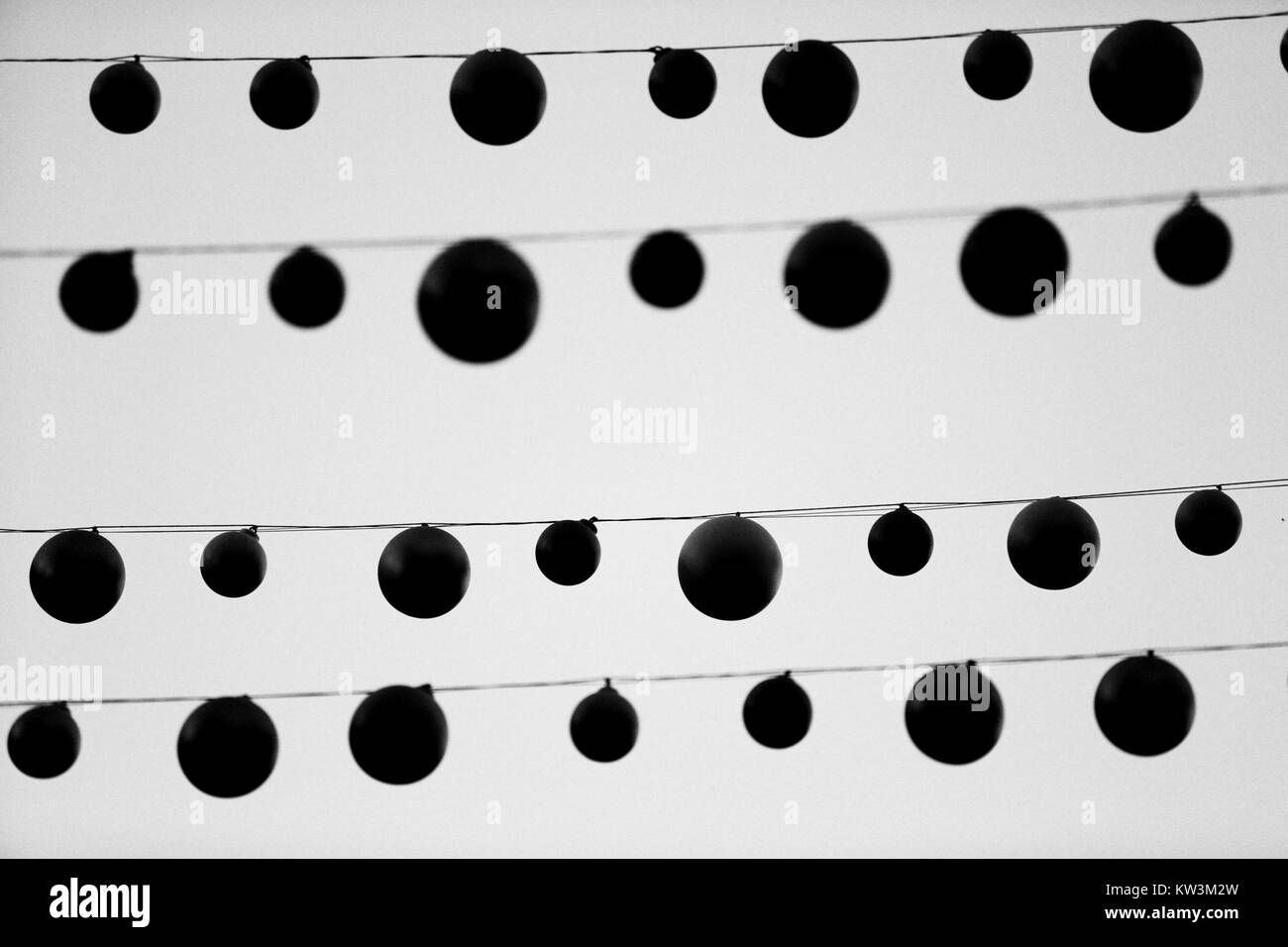 Lights lighting effects Black and White Stock Photos & Images - Alamy