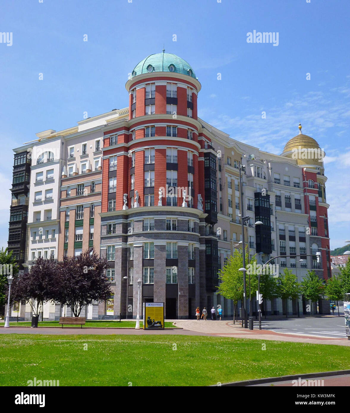 The Edificio Artklass in Bilbao, built in 1974, is a notable example of ...