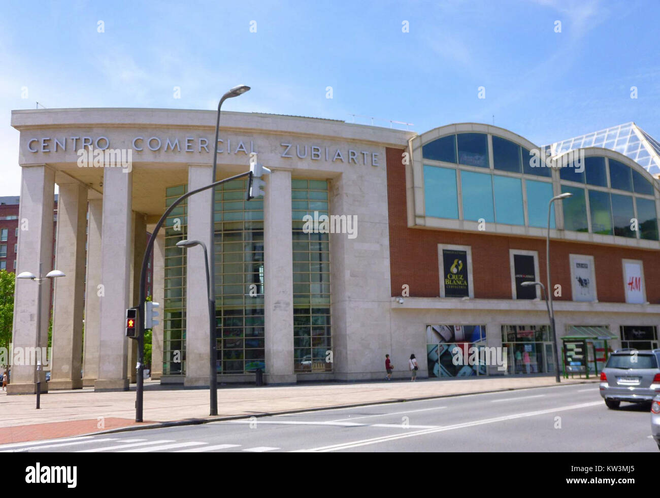 Zubiarte is a modern shopping center in the heart of Bilbao, Spain ...