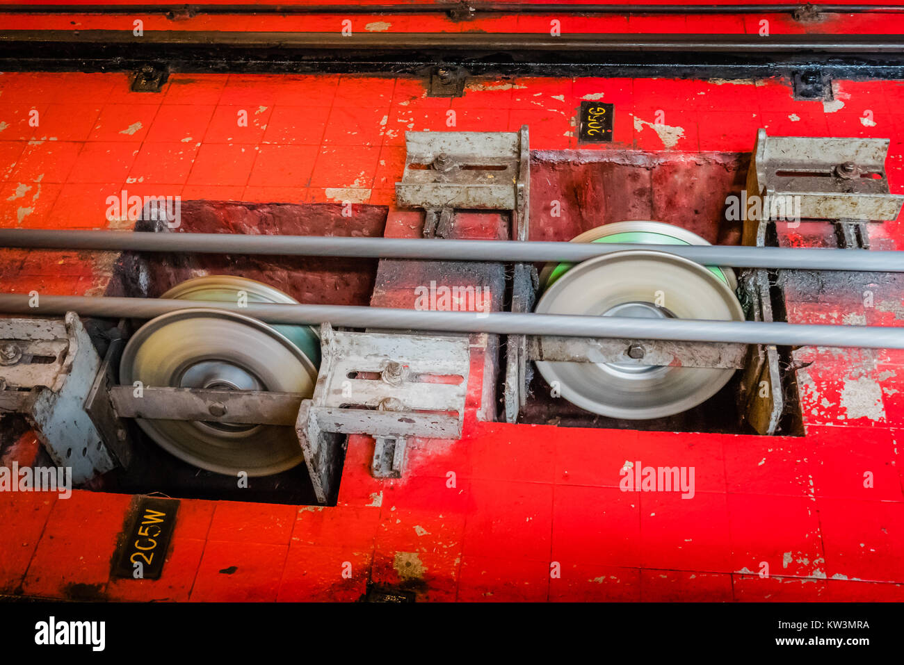 Tram wheels hi-res stock photography and images - Alamy