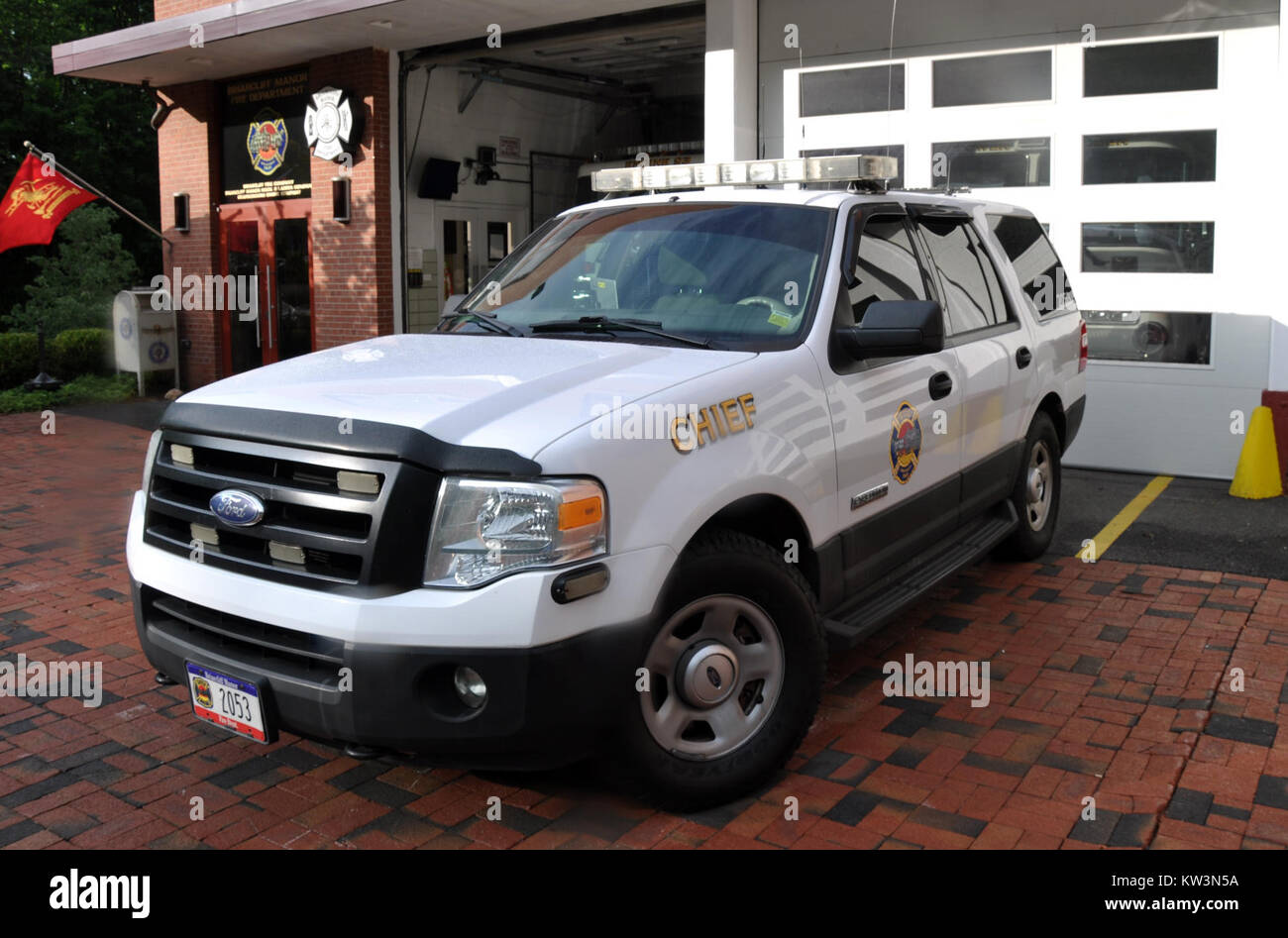 Photograph of a BMFD (Brooklyn Motor Freight District) truck ...