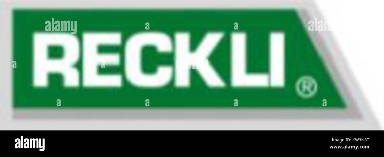This image displays the RECKLI company logo, known for its work in ...