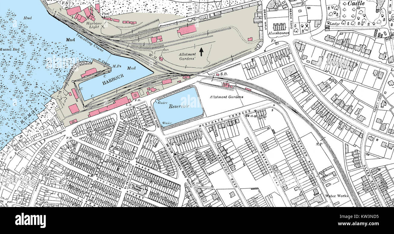 Whitstable MAP28 2400 refers to a map or document detailing the layout ...