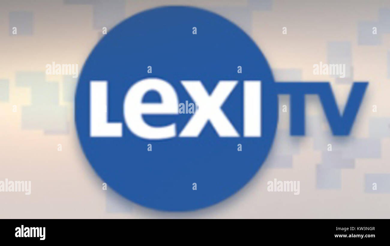 The 'Lexi TV Logo256neu' is a modern television logo design ...