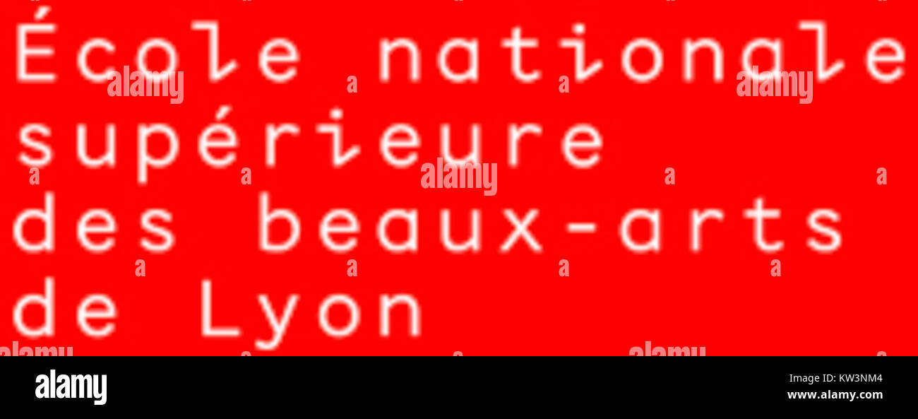 The Logo of ENSBA Lyon represents the École Nationale Supérieure des ...