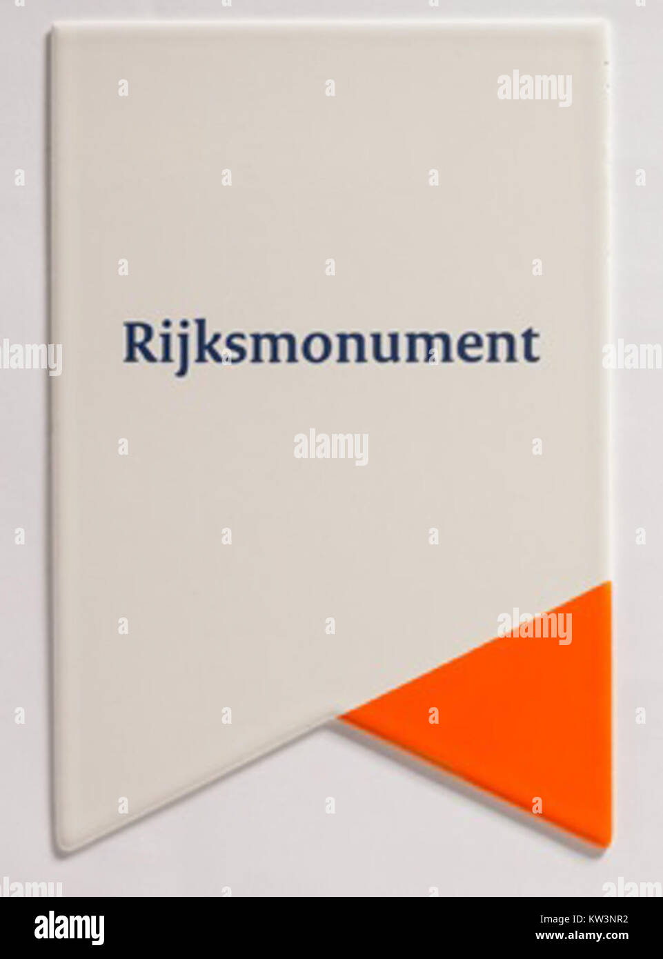 The 'Monumentenbord 2014' is a commemorative plaque marking historical ...