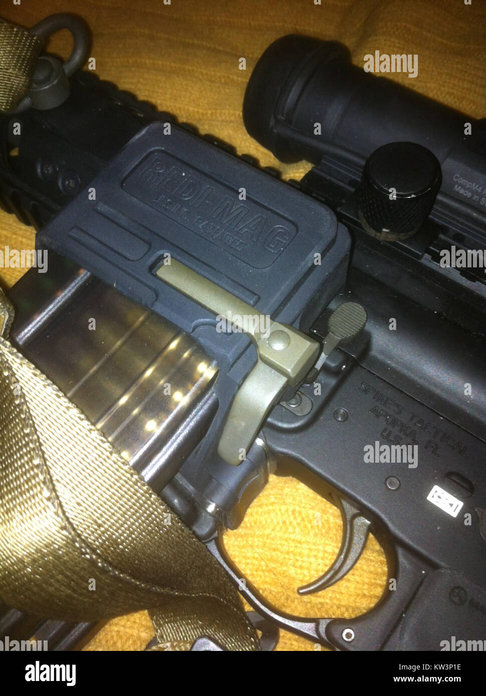 The Boonie Packer Aluminum Redi Mag is a piece of military equipment ...