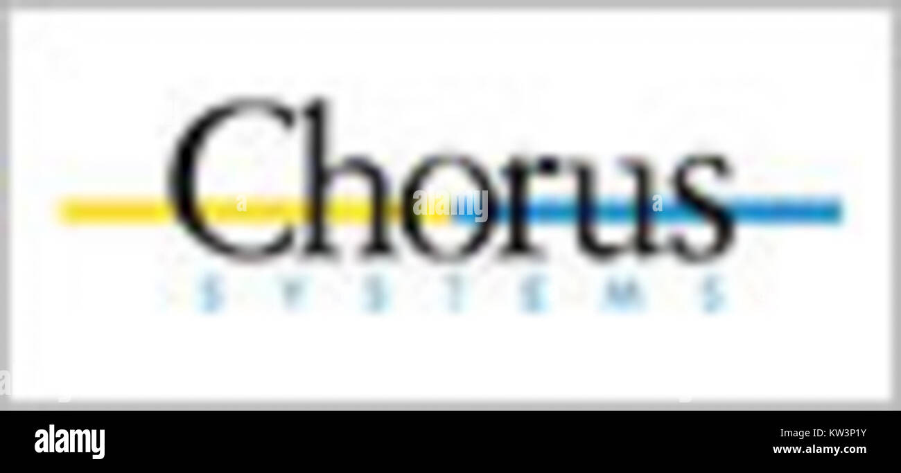 Logo Chorus Systems 1171566860225 Stock Photo - Alamy