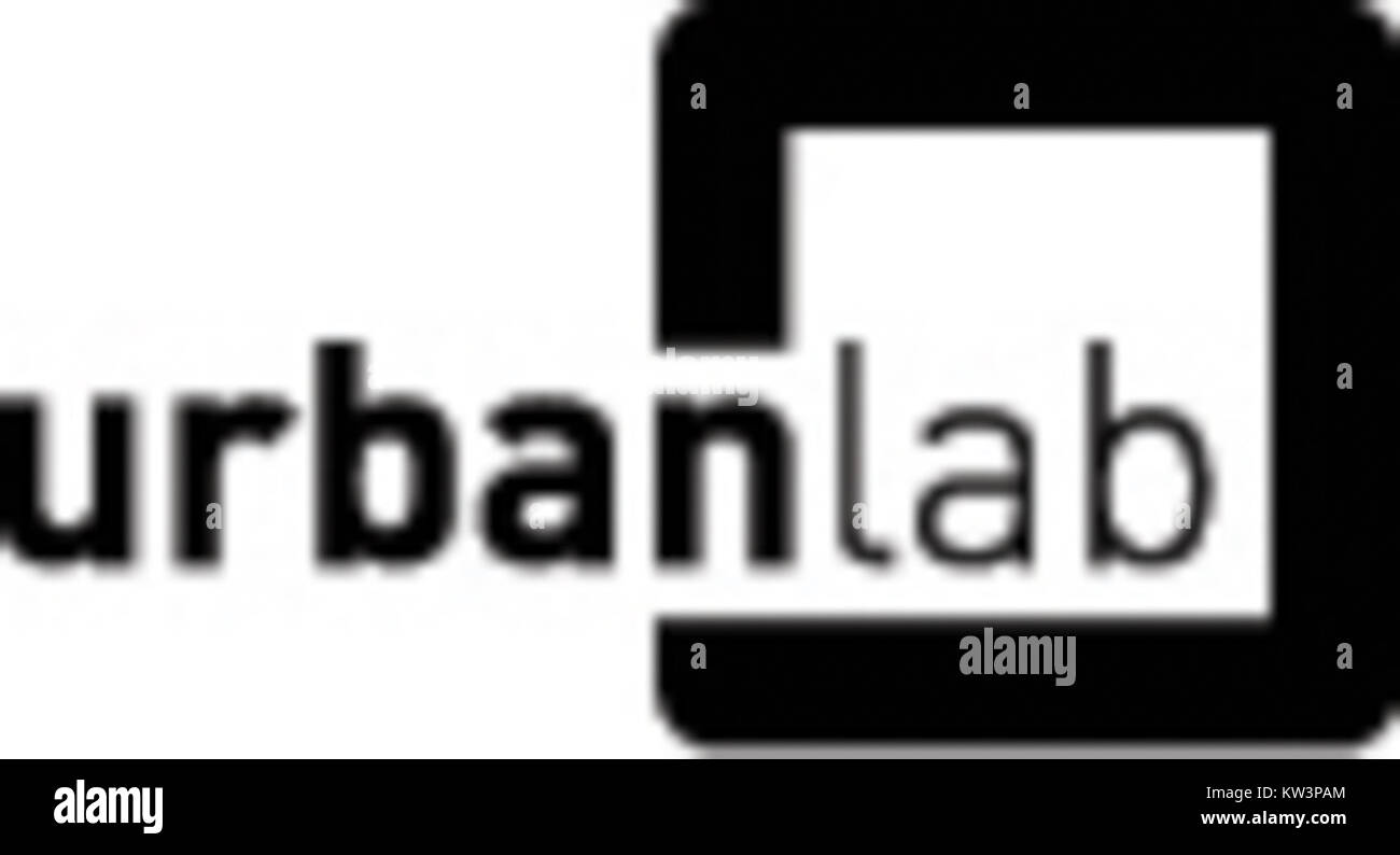 The UrbanLab logo represents the identity of a design studio or ...