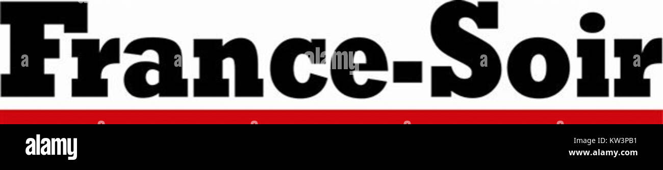 Image of the logo of 'France Soir', a French daily newspaper known for ...