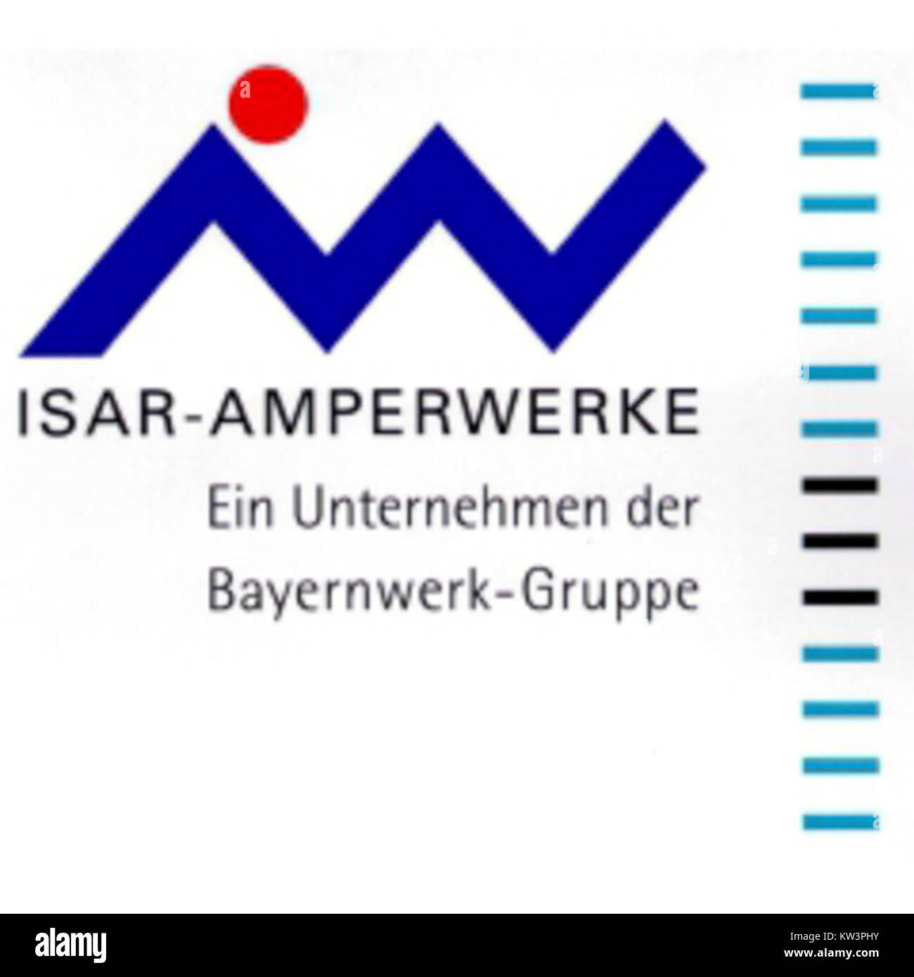 Logo Isar Amperwerke Stock Photo - Alamy
