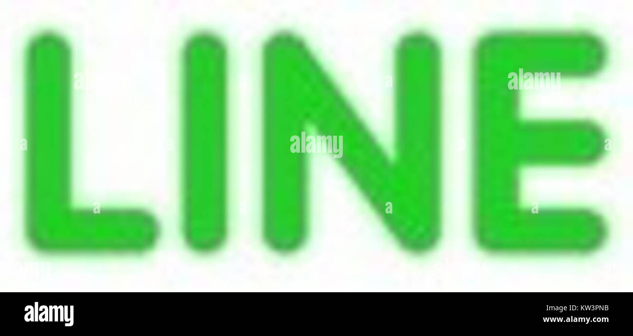 Japan messaging app line hi-res stock photography and images - Alamy