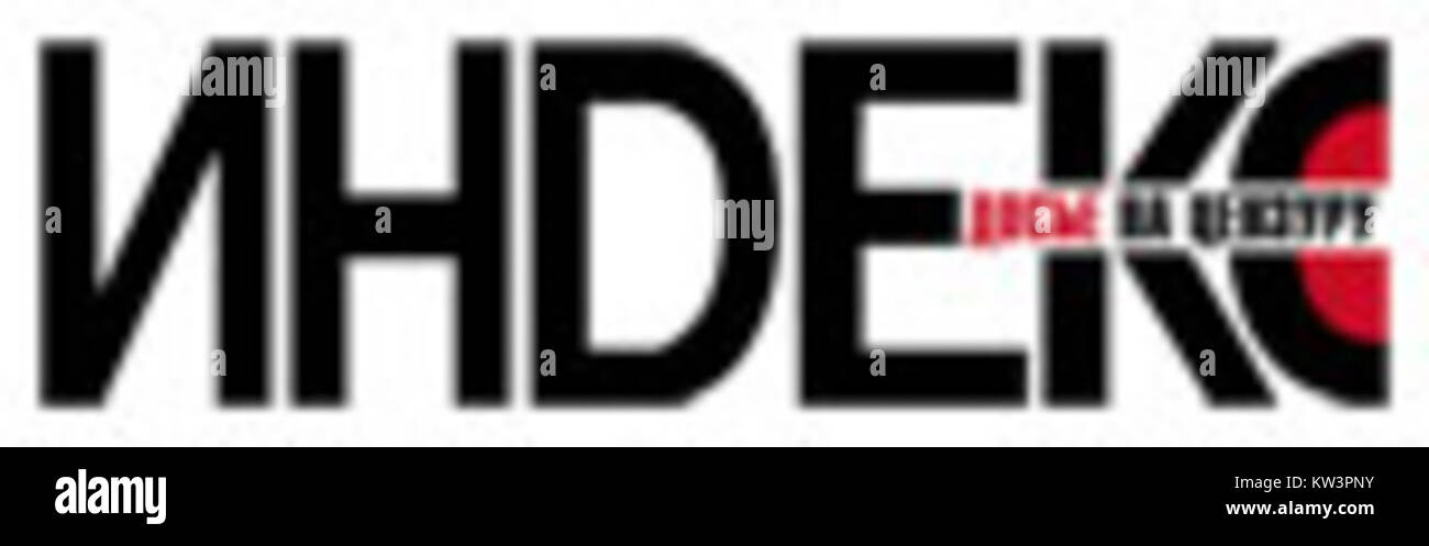 This is the logo of the Russian version of the Index on Censorship ...