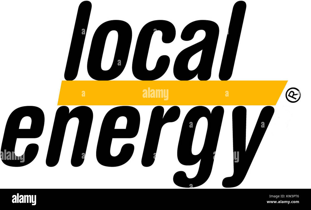 Logo local energy refers to a branding element representing a local ...