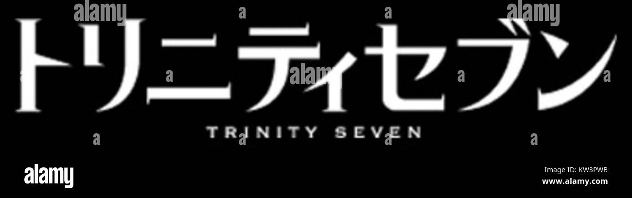 The Trinity Seven anime logo represents the series known for its ...