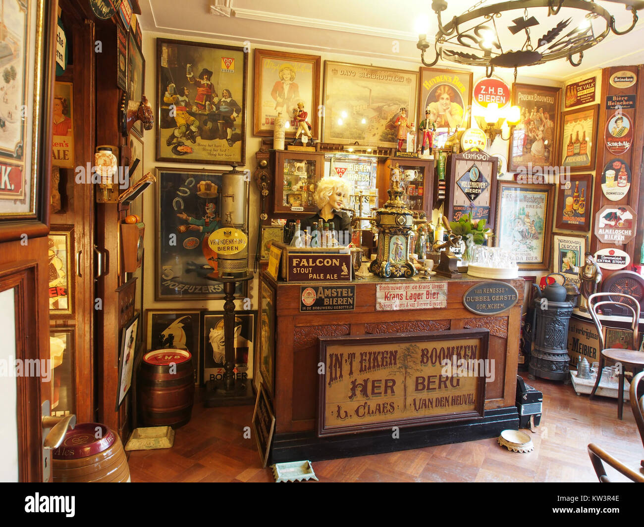 The Bierreclame Museum Bar is an establishment that blends both a ...