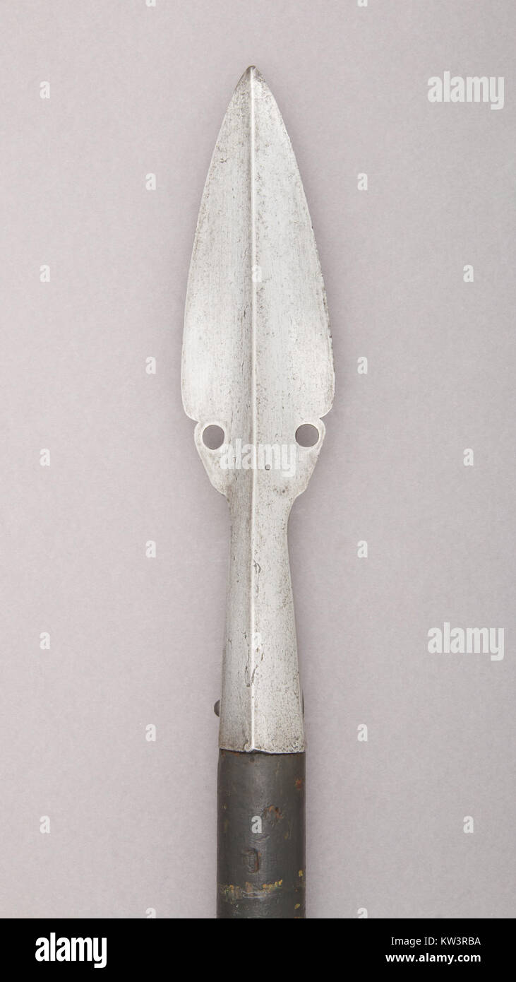 The Boar Spear, cataloged under MET number 14.25.36, is an historical ...