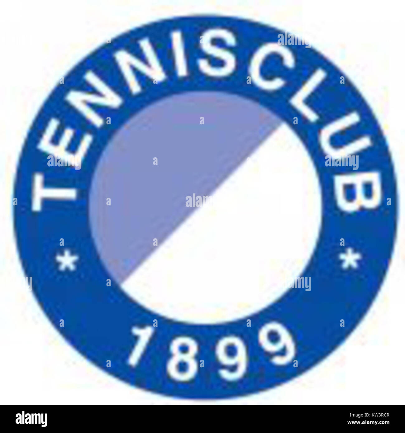 The logo of TC Blau Weiss 1899 Berlin represents the identity of a well ...