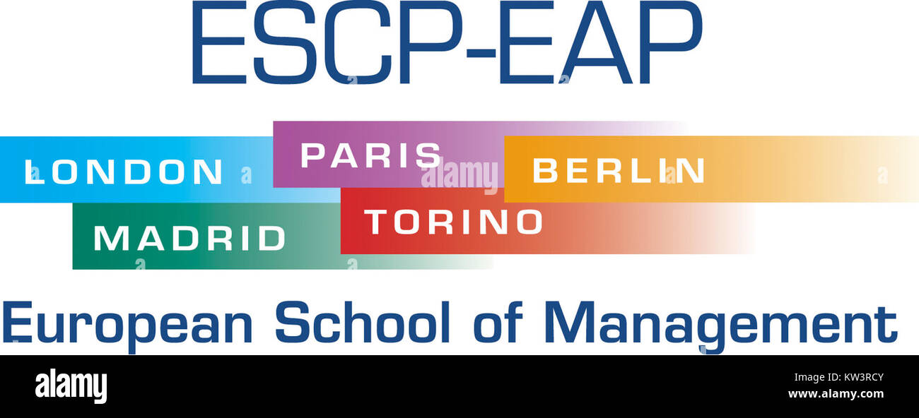 The logo of ESCP EAP, a renowned international business school ...