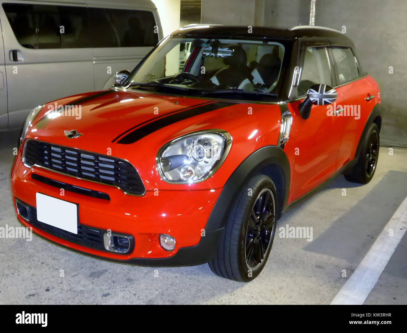 The BMW MINI Cooper Crossover (R60) features a compact crossover design ...
