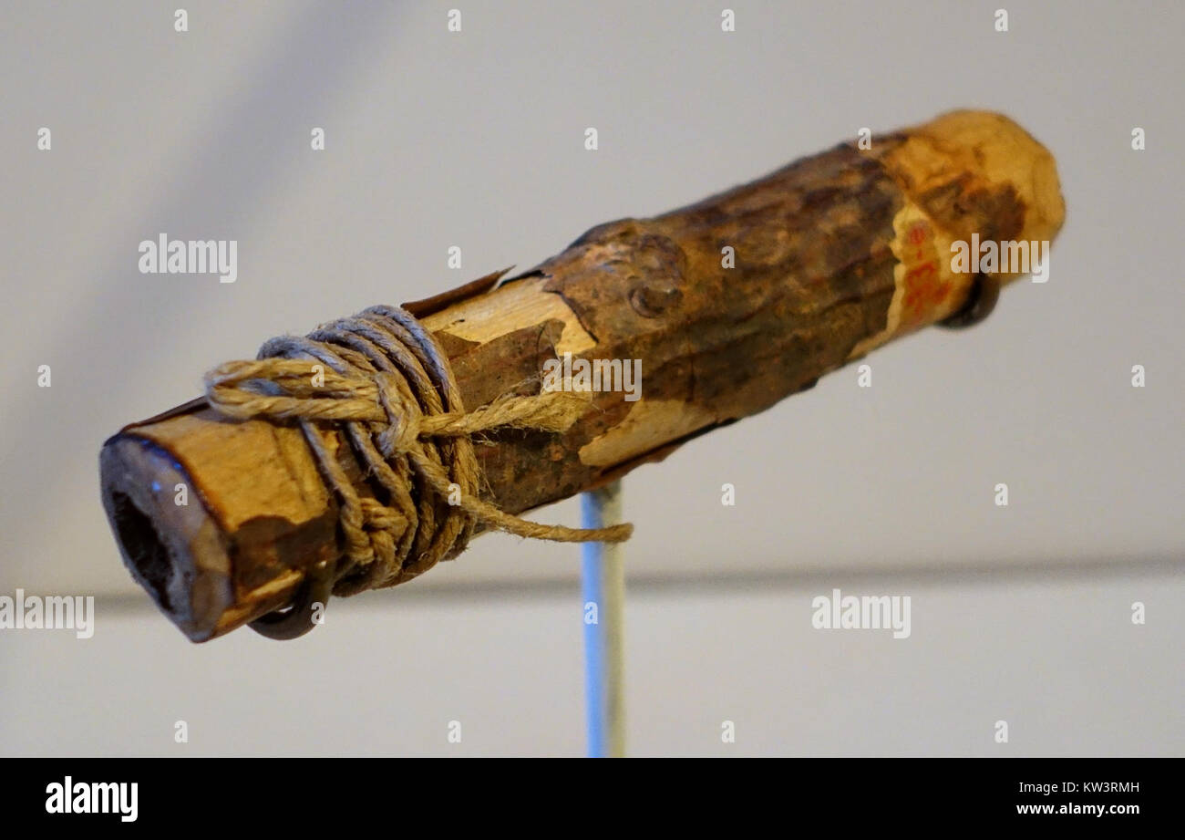 This image depicts a birch tree tap made by Henry David Thoreau, an ...