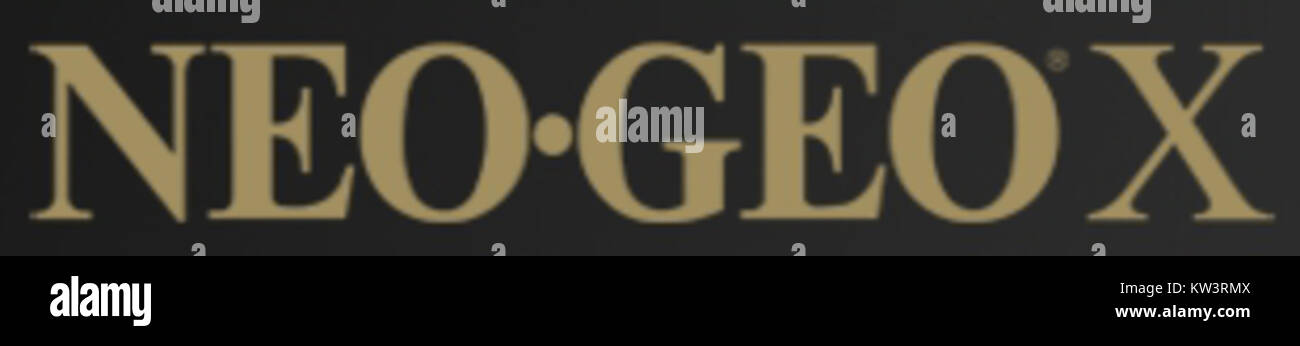 Neo Geo X official logo Stock Photo - Alamy