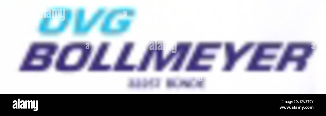 OVG Bollmeyer Logo Stock Photo - Alamy
