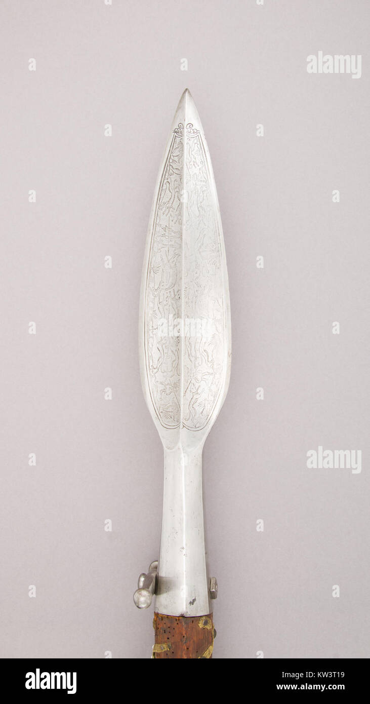 The Boar Spear, part of the MET collection, dates to a historical ...