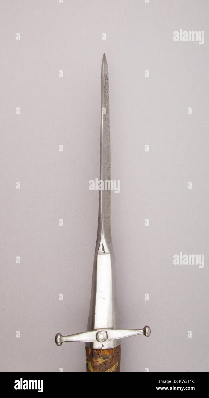 The Boar Spear displayed at the Metropolitan Museum of Art is a ...