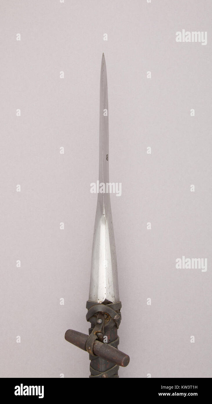 The Boar Spear, housed in the Metropolitan Museum of Art, is a well ...
