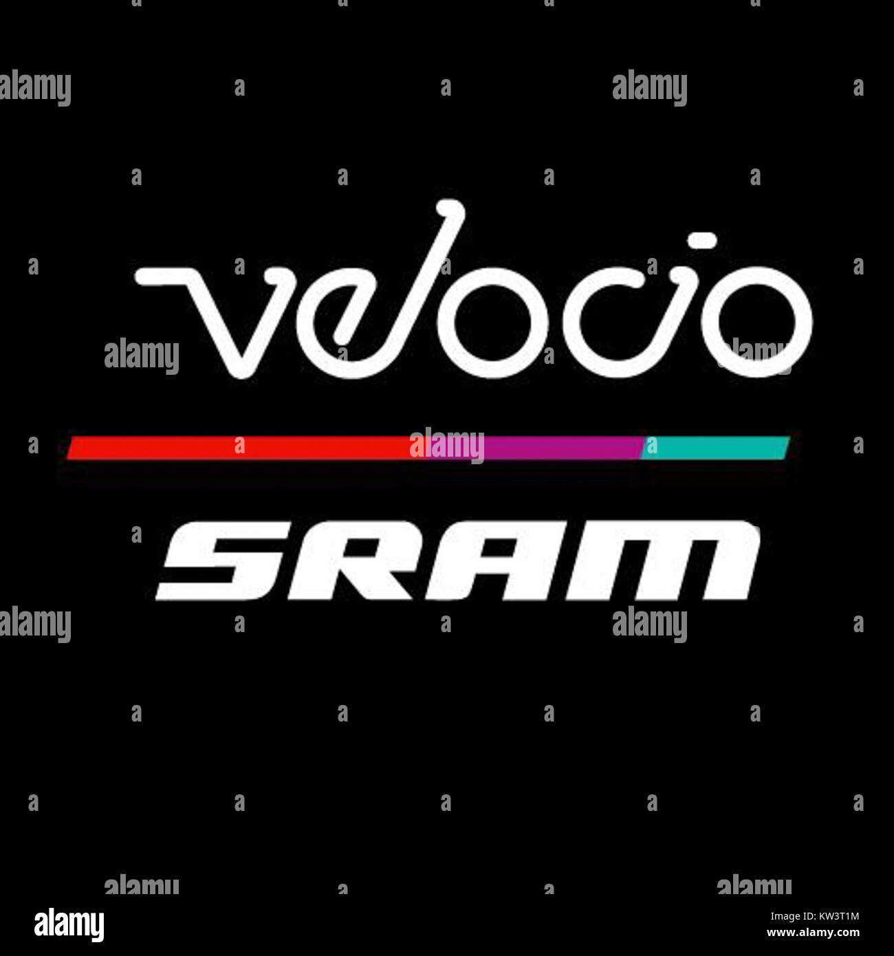 An image showcasing the Velocio SRAM team logo, representing a ...