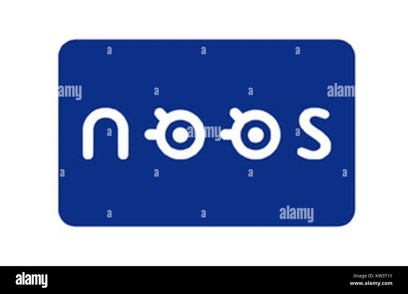 The logo of 'Noos,' a brand or company, possibly involving a visual ...