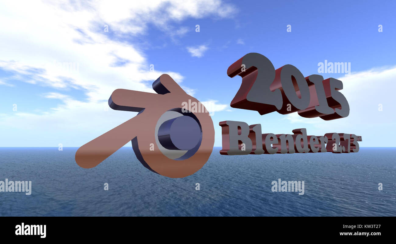 Blender 001 refers to an initial version of the Blender software, a ...