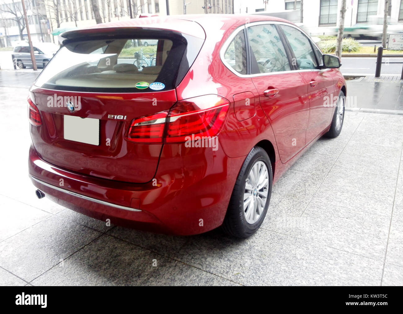 The BMW 218i ActiveTourer (F45) is a compact luxury MPV featuring a ...