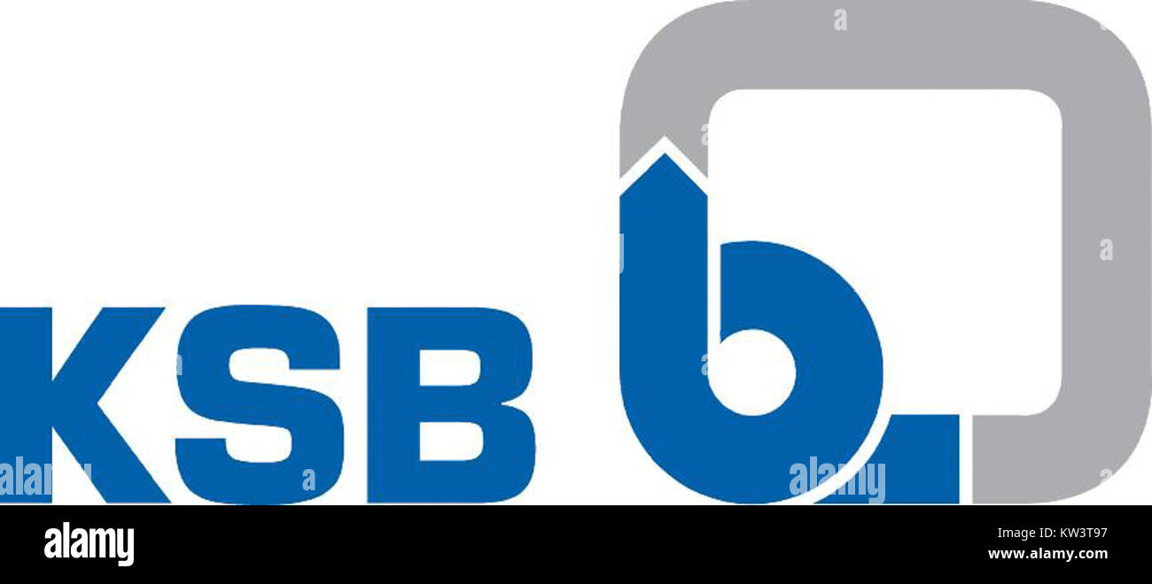 The logo of KSB Aktiengesellschaft, a global company specializing in ...