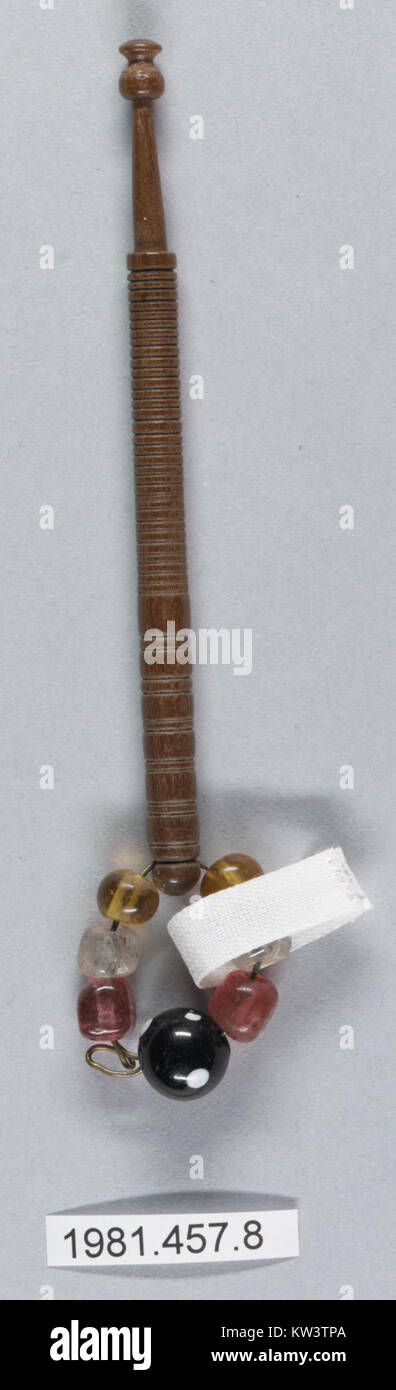This bobbin, housed at the Metropolitan Museum of Art (MET), is a tool ...