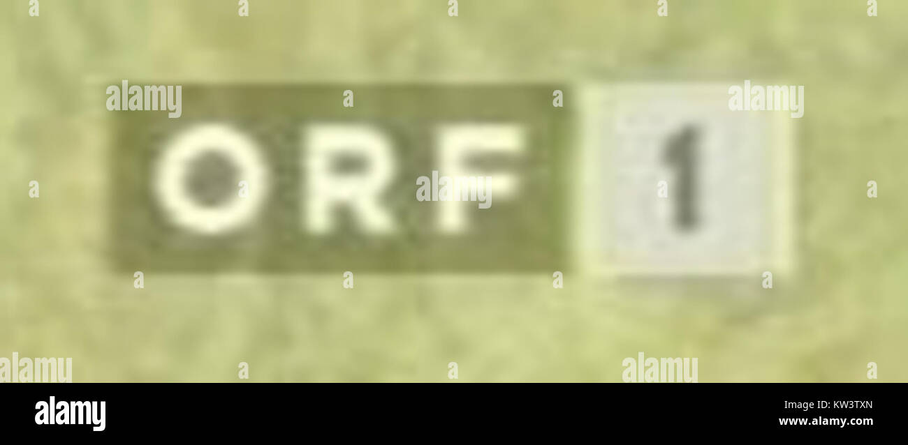The ORF1 corner logo from 2005 is a visual symbol representing ORF1, an ...