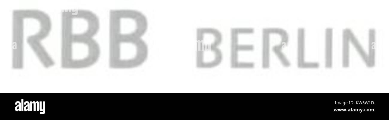 RBB Berlin logo represents Rundfunk Berlin-Brandenburg (RBB), a public ...