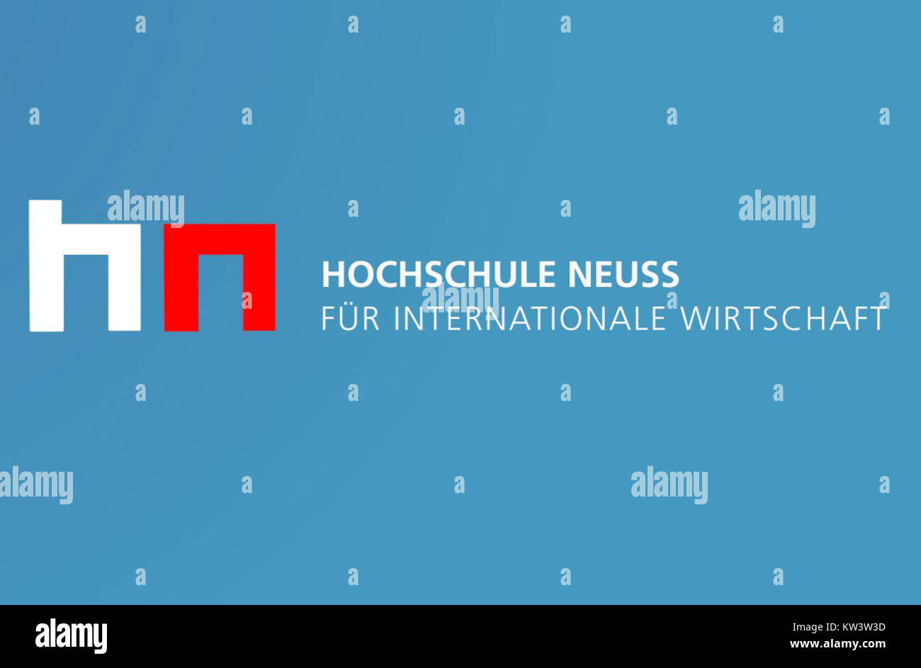 Logo Hochschule Neuss Stock Photo - Alamy