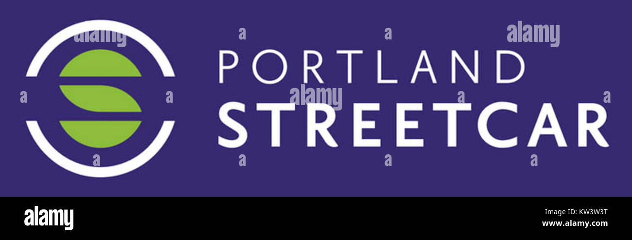 The Portland Streetcar logo is a distinctive graphic used to represent ...