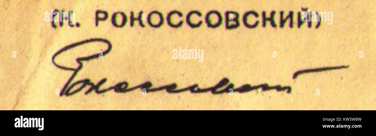 Marshal Konstantin Rokossovsky was a prominent Soviet and Polish ...