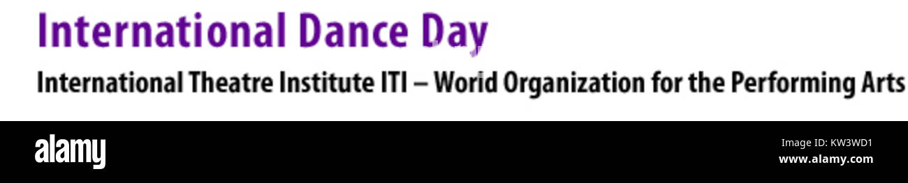 International Dance Day Stock Photo - Alamy