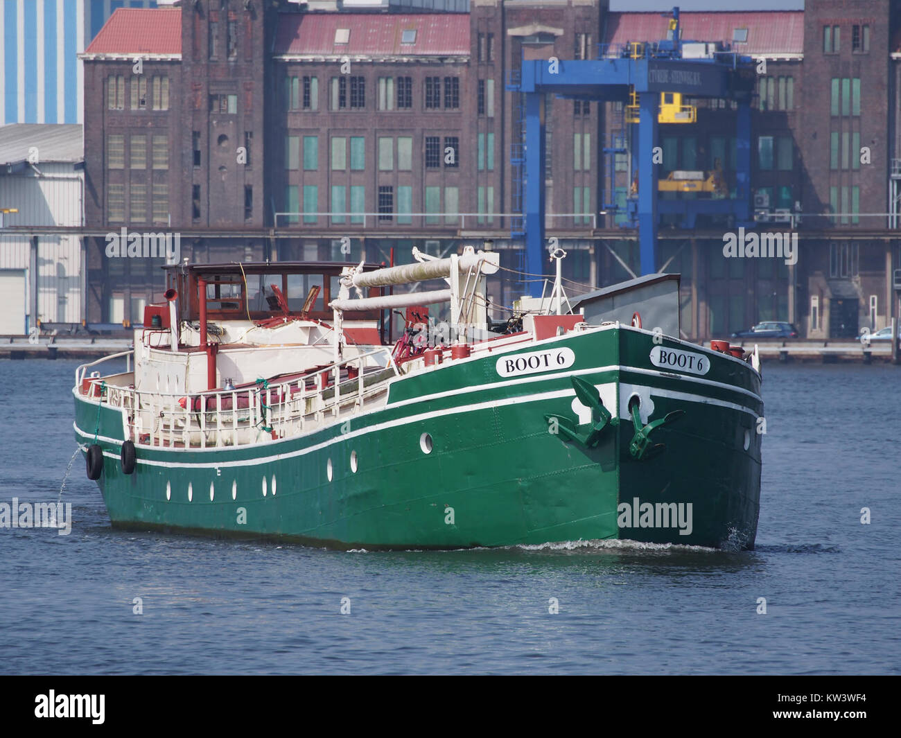 This refers to a vessel, 'Boot 6', registered with ENI number 02205776 ...