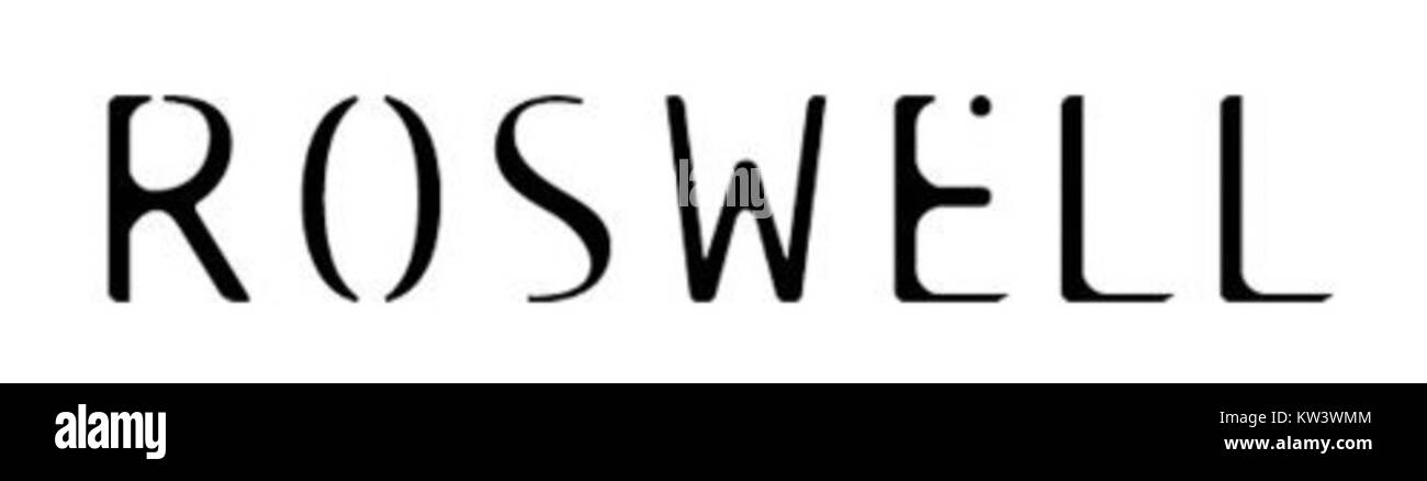 Roswell history Black and White Stock Photos & Images - Alamy