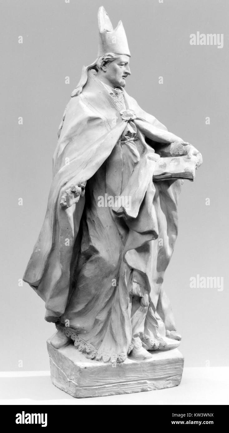 Bishop Saint, an artwork in the MET collection, depicts a saintly ...
