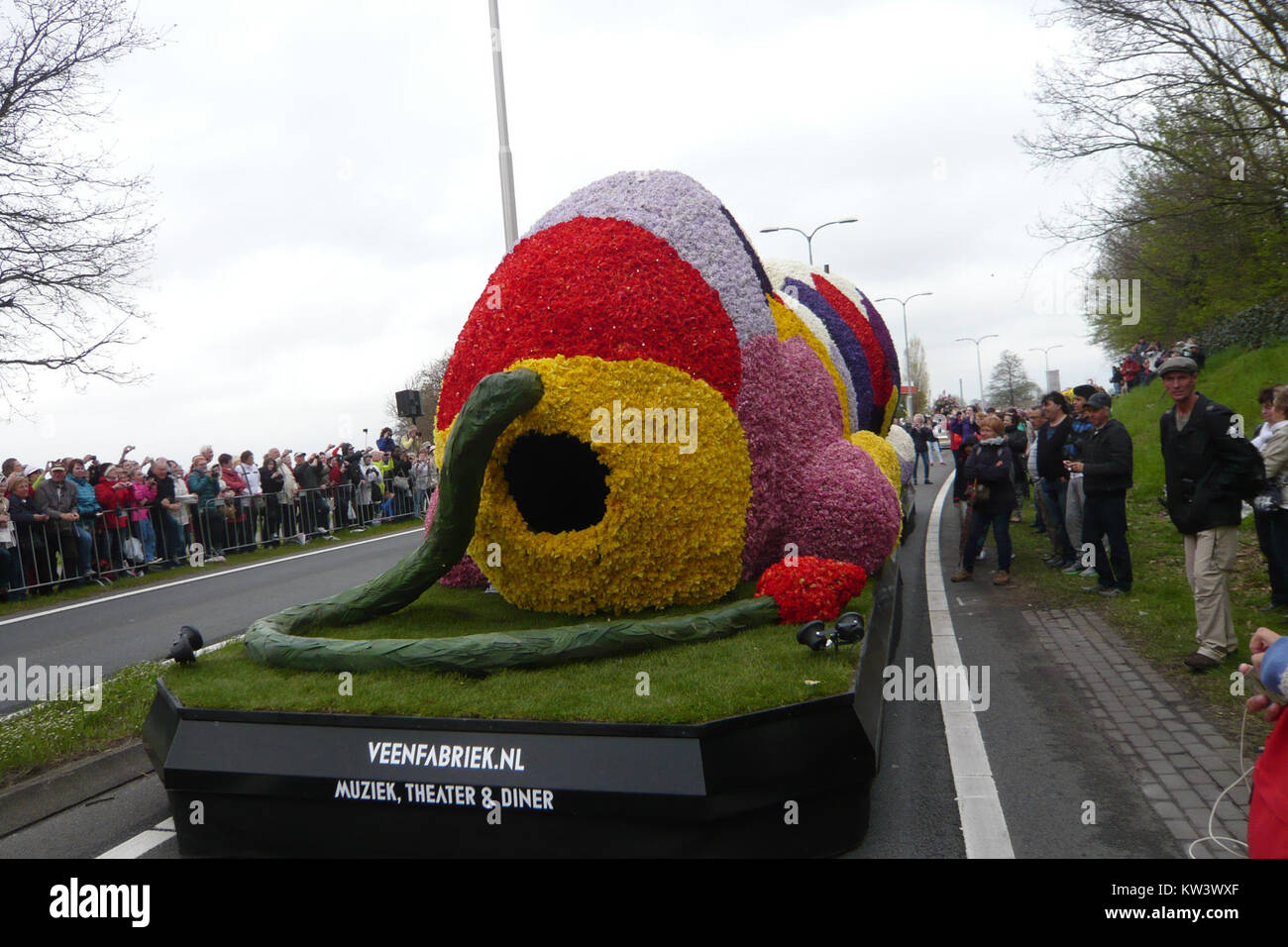 The Bloemencorso in Lisse, Netherlands, is a renowned flower parade ...